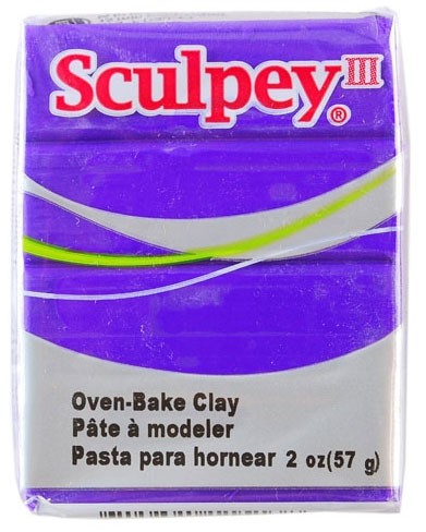 Sculpey III Purple Polymer Clay