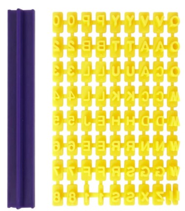 Alphabet & Number Press Set